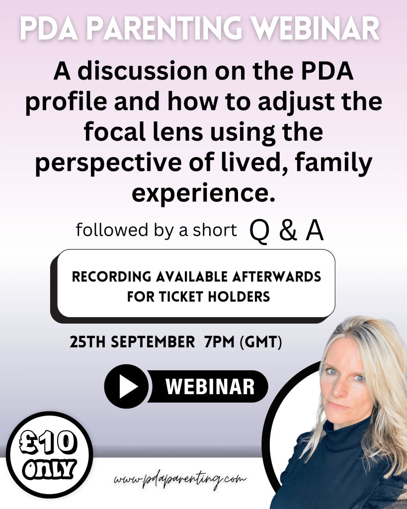Pda Parenting Webinar